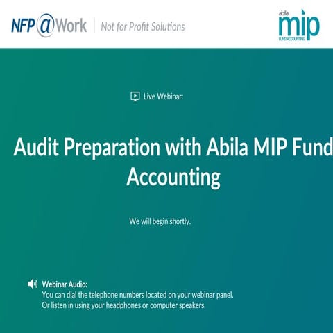 Audit Preparation with Abila MIP | PDF