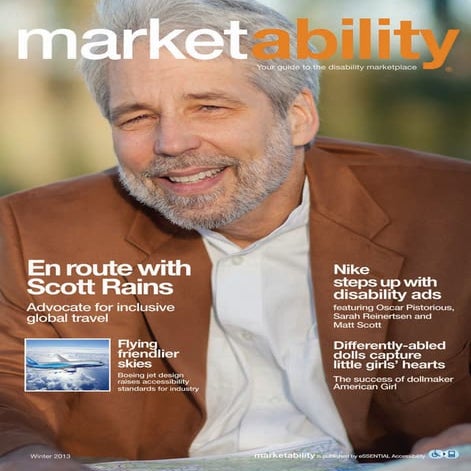 Scott Rains - Marketability - Ability Magazine Special Section | PDF