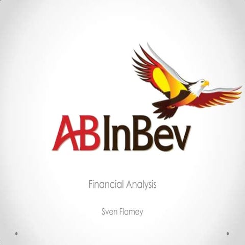 AB InBev Financial Analysis | PPTX
