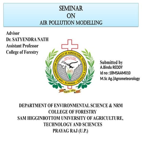 Type of Pollution air pollution , water pollution, noise pollution, | PPTX