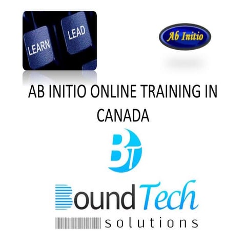 Abinitio online training in canada | PPTX