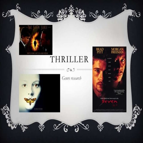 Representation In Thriller | PPTX