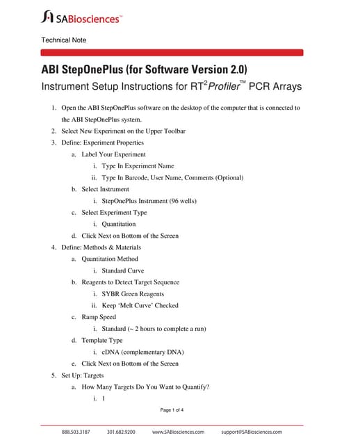 Abi 7500-2.0.3 | PDF | Chemistry | Science