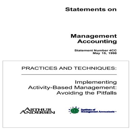 Abm avoiding pitfalls | PDF