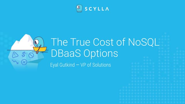 The True Cost Of Nosql Dbaas Options Ppt