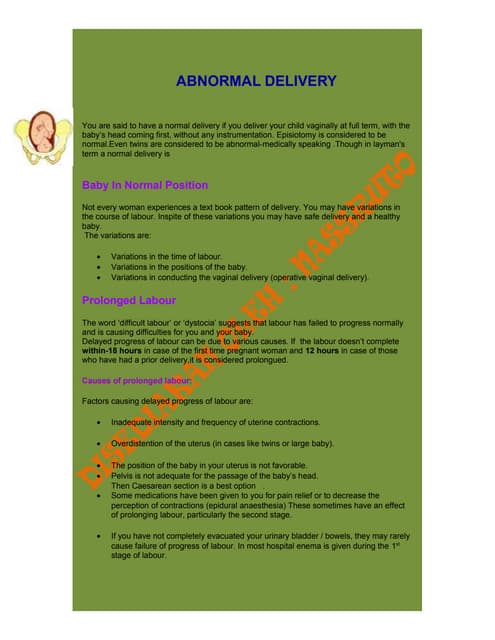 Fetal Presentation | PPTX