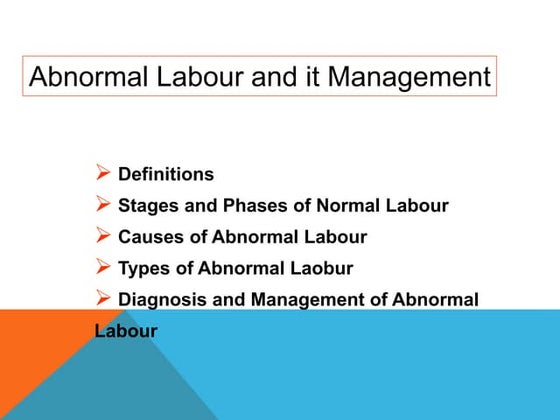 Signs and symptoms of labor for pregnancy | PPT
