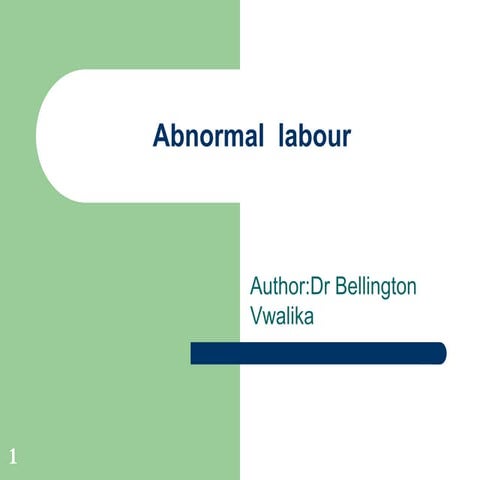 Department of obstetrics Abnormal labour.ppt