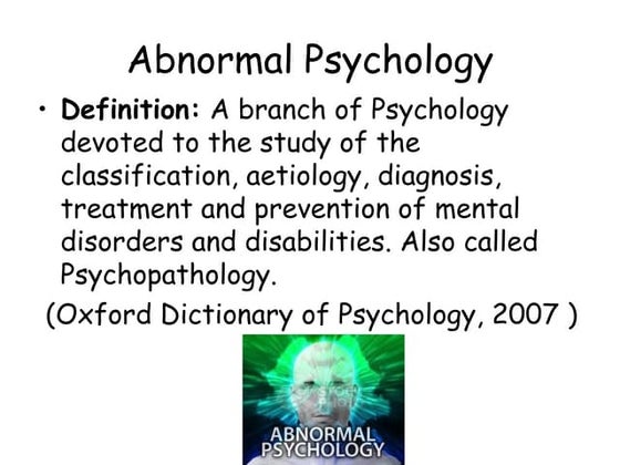 Abnormal | PPT