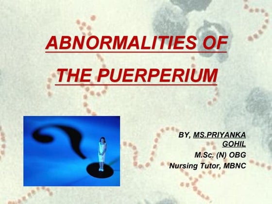 Subinvolution of the uterus | PPT