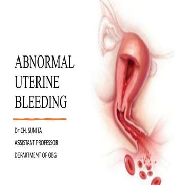 abnormal uterine bleeding.pptx