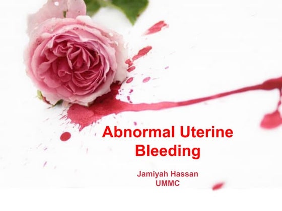 What is Abnormal Uterine Bleeding? | PDF
