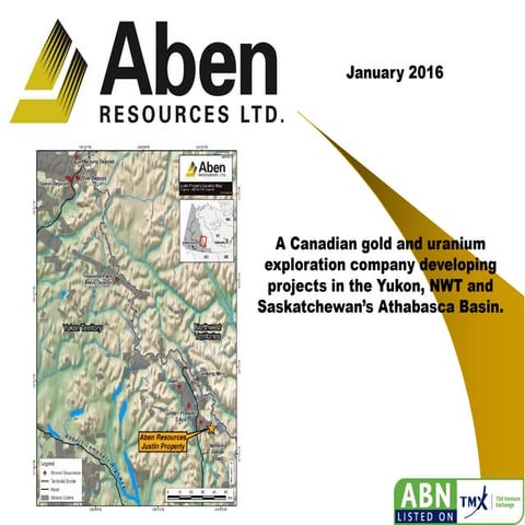 Aben Resources Ltd. Corporate Presentation | PDF