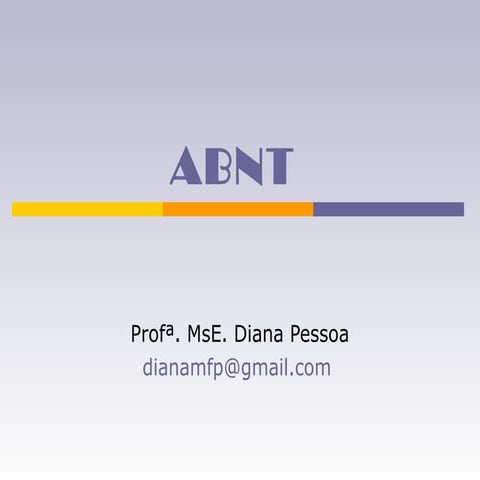 ABNT | PPT