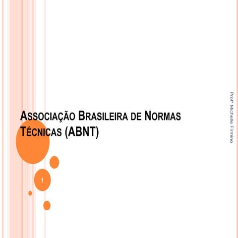Slide= Normas da ABNT | PPT