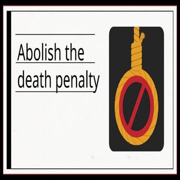 Presentation - Abolish the death penalty.pptx
