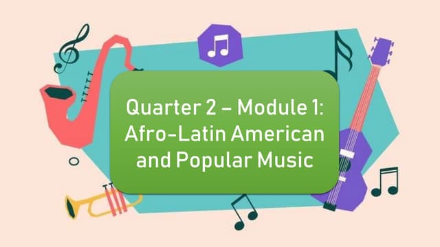 Musical instruments( Idiophones ) of Africa | PPTX