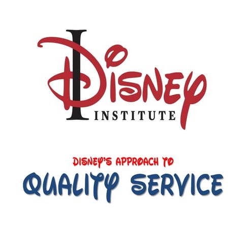 Abordagem Disney para Qualidade em Serviços print version | PDF
