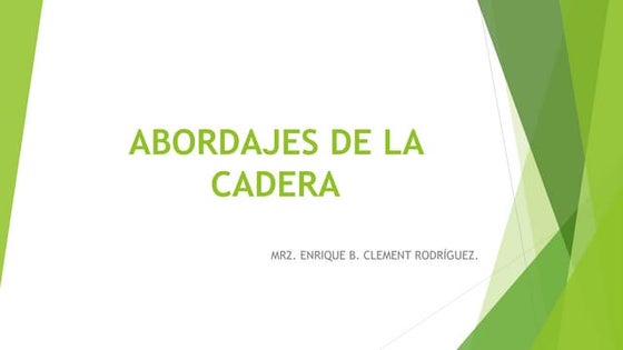 Abducción y aduccion de cadera.ppt completo | PPT