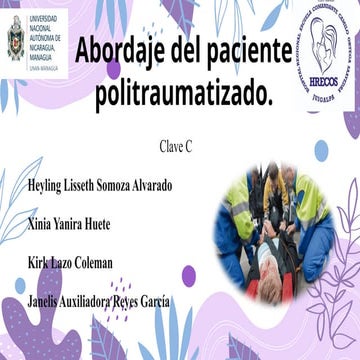 Abordaje Del Paciente Policontundido Pptx