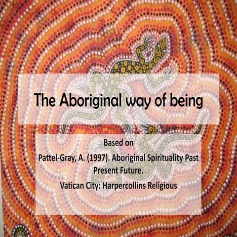 Aboriginal way of being | PPT