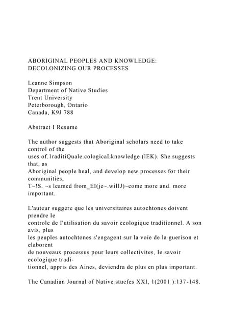 Tharu knowledge And Practices | PDF