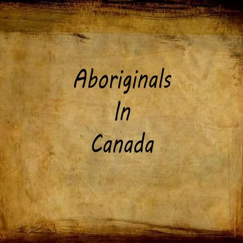 Aboriginals | PPT