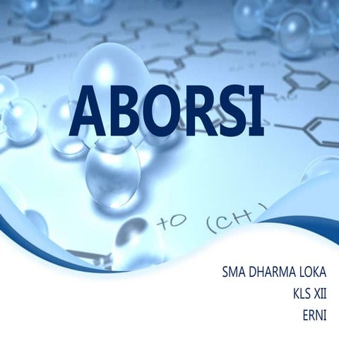 Aborsi | PPTX