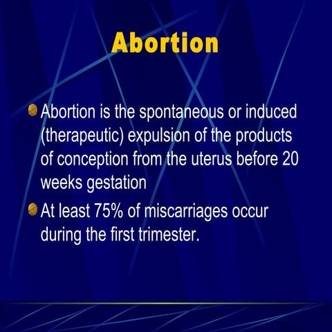 Abortion | PPT | Pregnancy | Reproductive Health