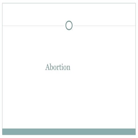 Abortion | PPT