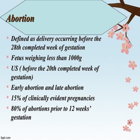 abortion (2).ppt with explanation in detai | PPT