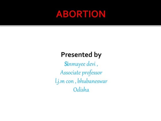 Subinvolution of the uterus | PPT