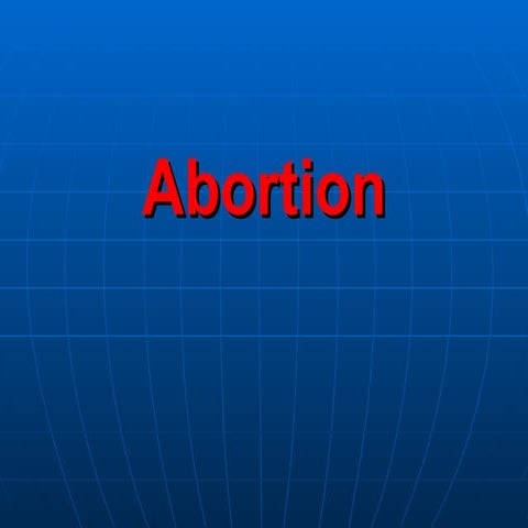 Abortion | PPT
