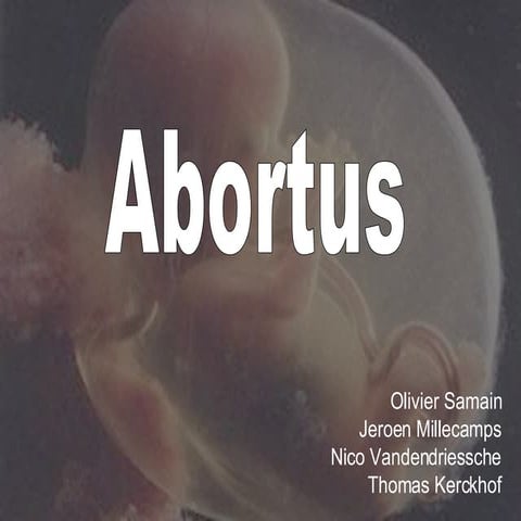 Abortus | PPT