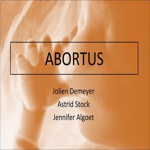 Abortus | PPT