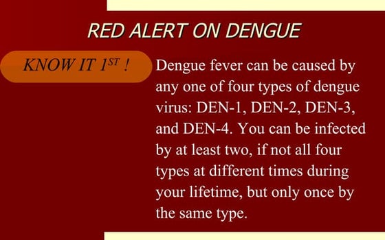 Dengue fever awareness | PPTX