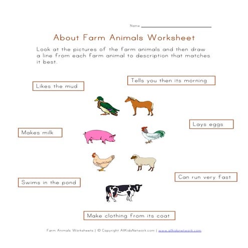 About farm-animals-worksheet | PDF