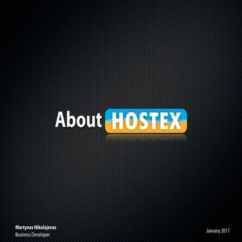About HOSTEX | KEY