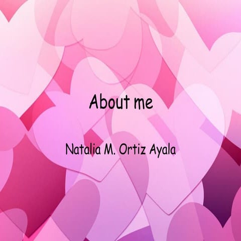 About Me | PPT