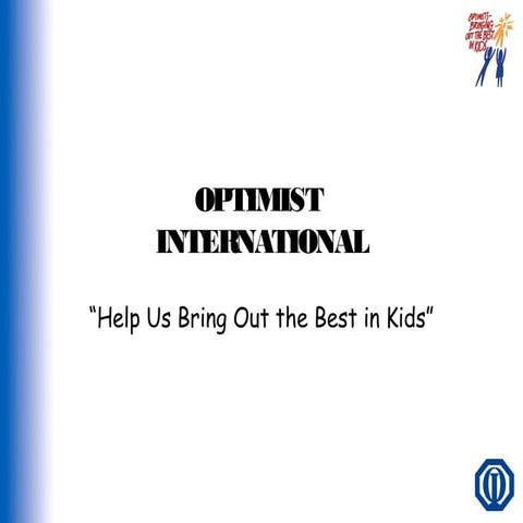 About optimist | PPT