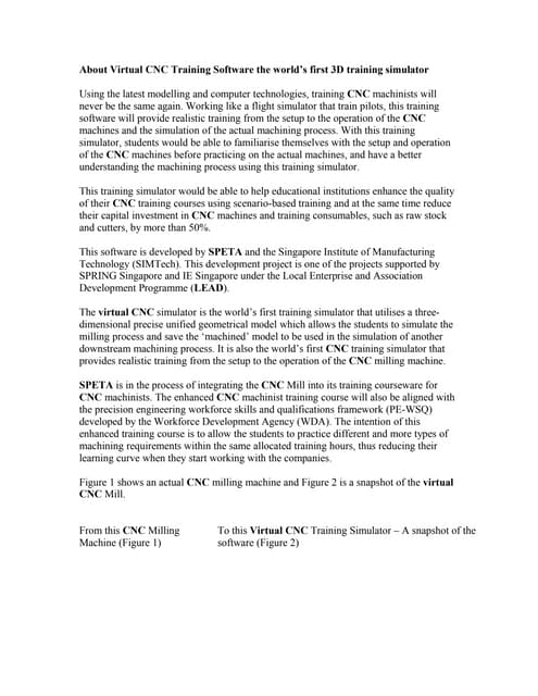 Project poster virtual cnc | PDF