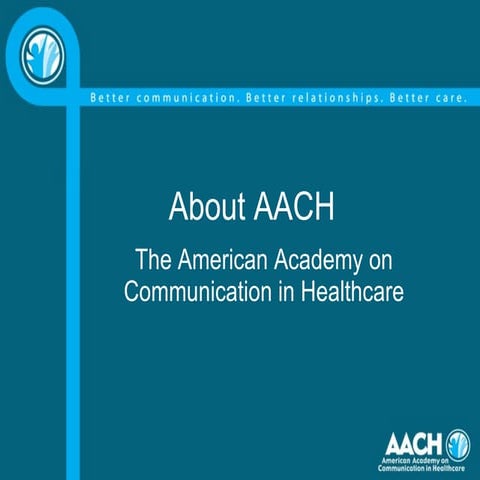 About AACH | PPT