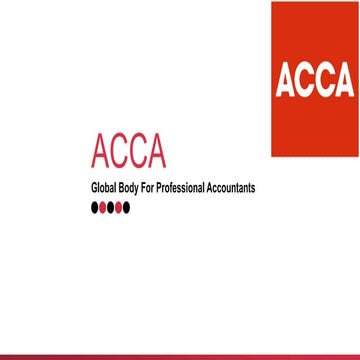 About ACCA | PPTX