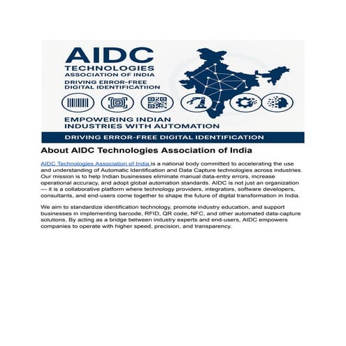 Warehouse Management System (WMS) Solutions | AIDC India | PDF