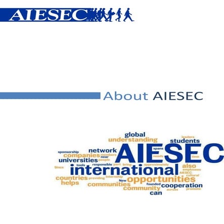 AIESEC -By the Numbers | PPTX