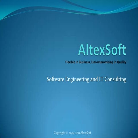 About AltexSoft | PPTX