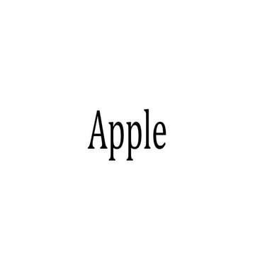 about Apple history with simple images | PPTX