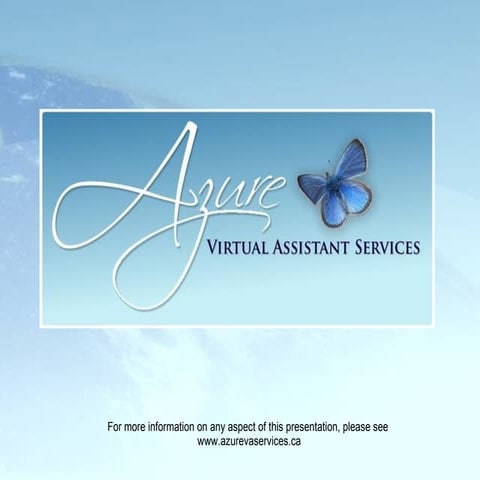 About Azure Virtual Assistant Services | PPT