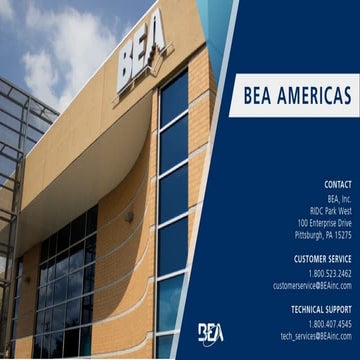 About BEA Americas | PPT | Home Security | Home & Garden