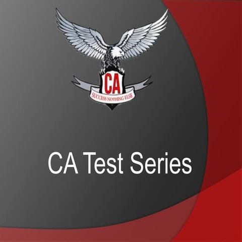 About CA testseries .pptx